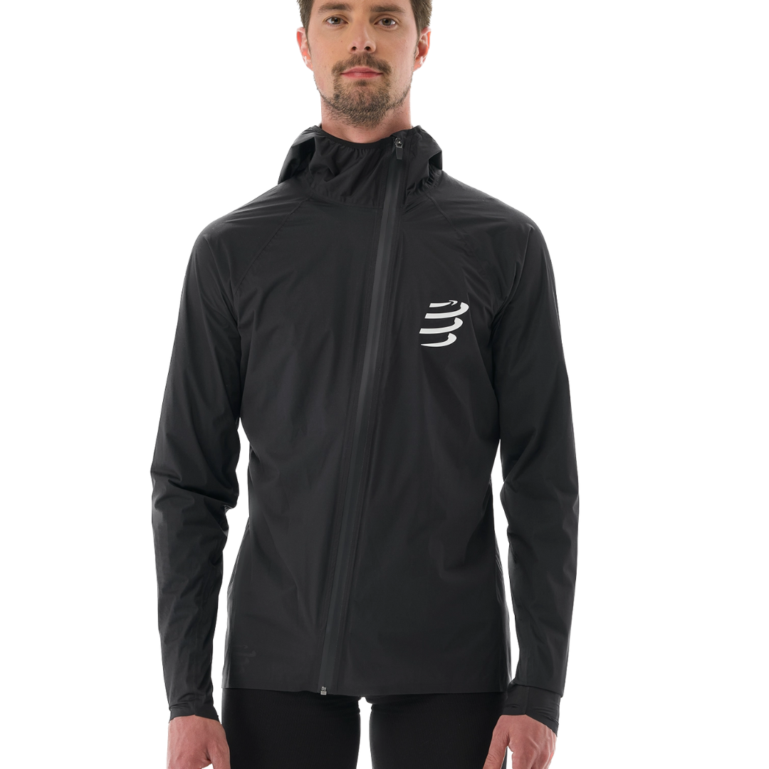 Compressport Unisex's Hurricane Waterproof 10/10 Jacket Compressport (C ...