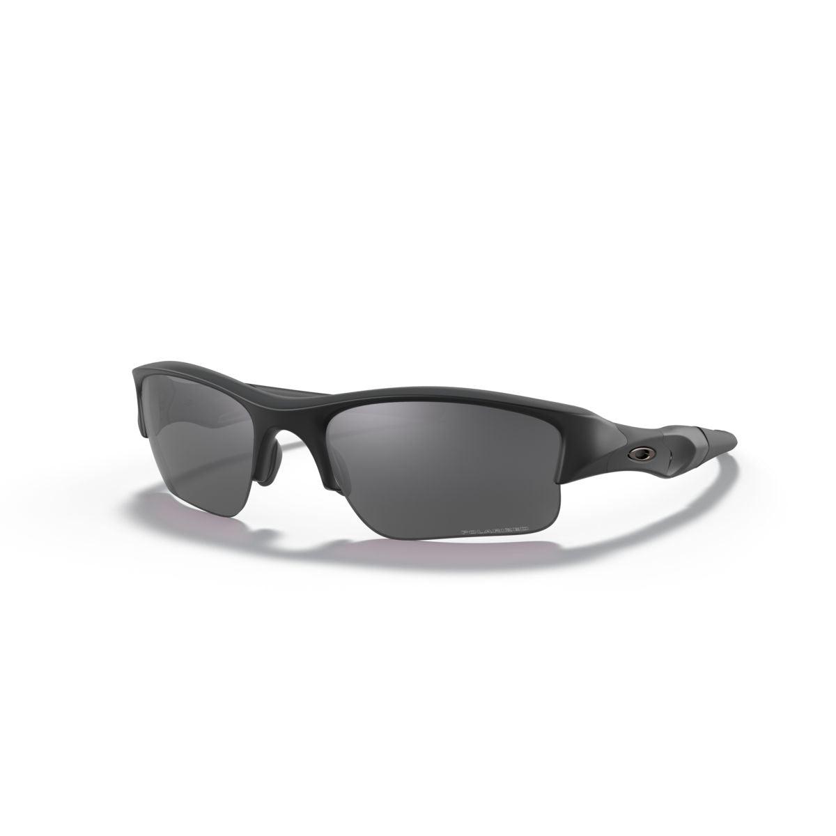 Oakley Flak Jacket XLJ Matte Black/Grey Polarized 0OO9009-11-435 Oakley ...